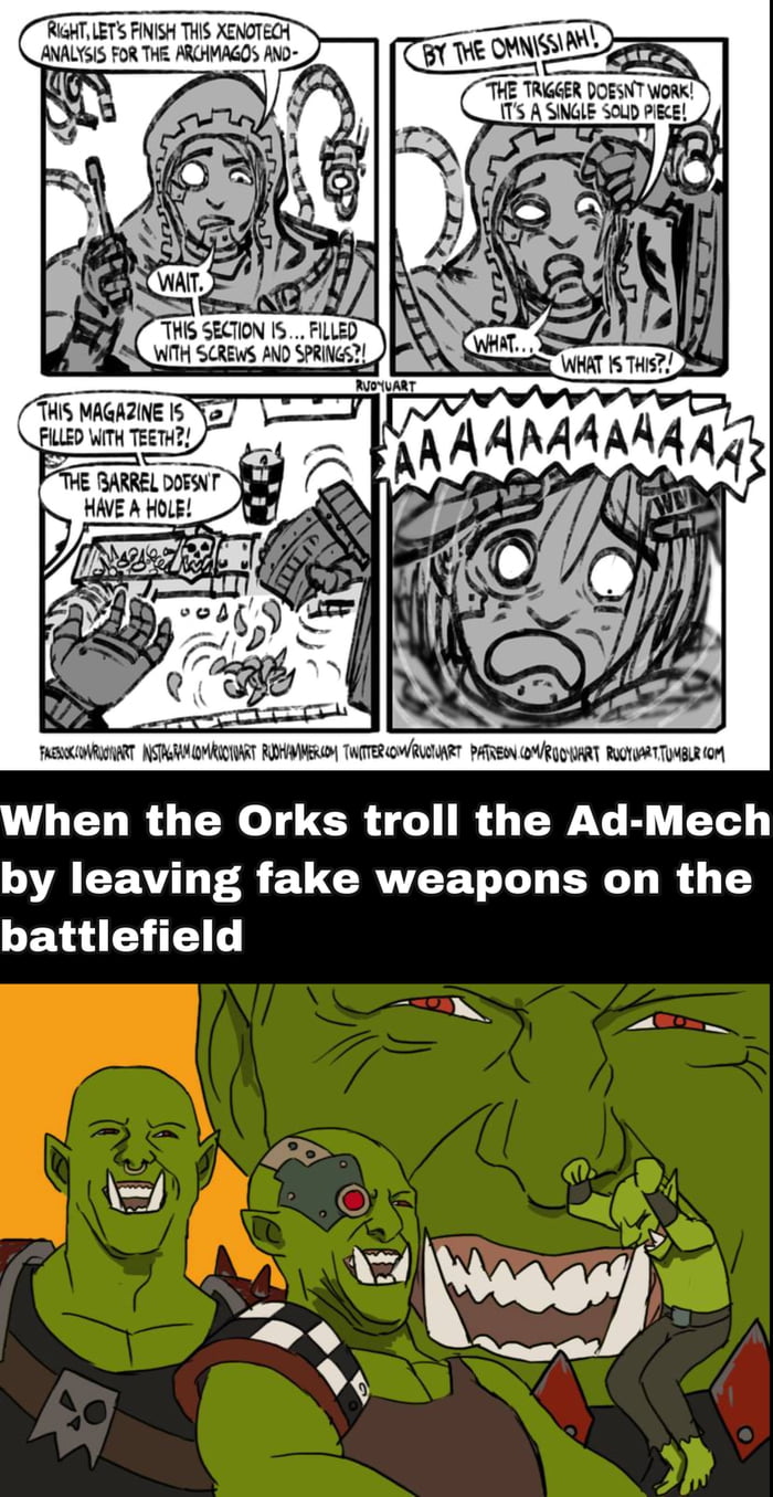 Ork humour - 9GAG