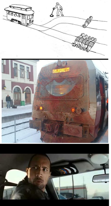 Best Funny trolley problem Memes - 9GAG
