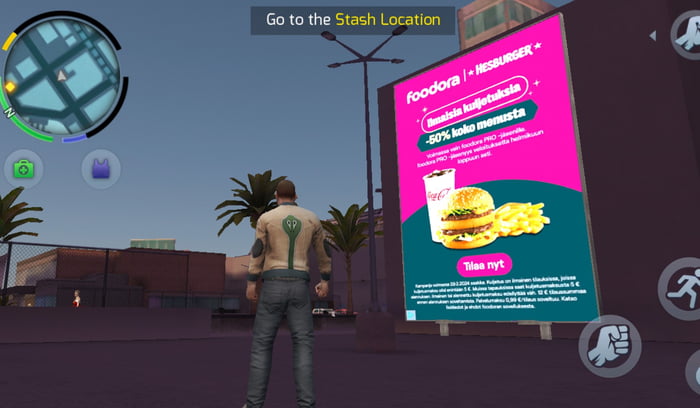 That's how game ads should be like. Not those crappy full screen 30-second ads. - 9GAG