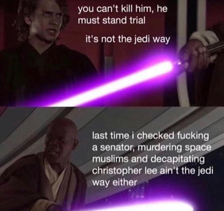 Best Funny mace windu Memes - 9GAG