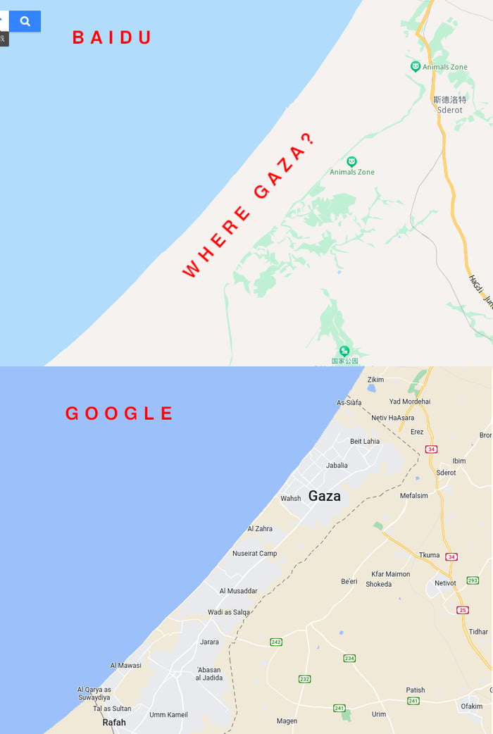 Baidu map - Chinese version of Google maps - 9GAG