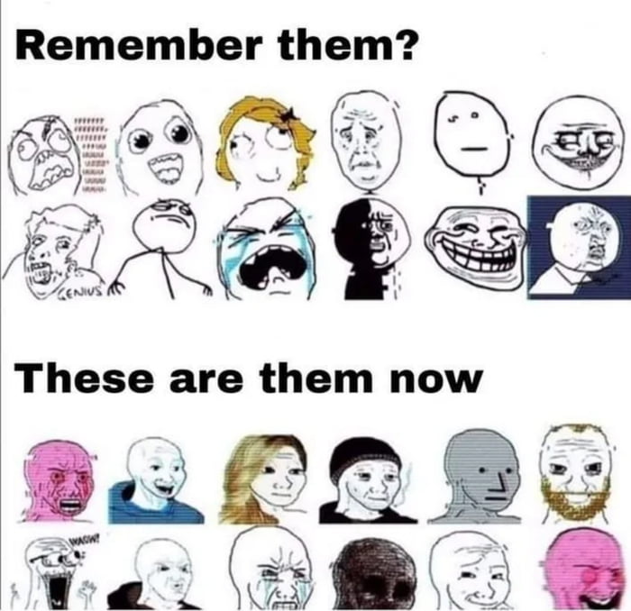 Remember when Wojak was just Feels Guy - 9GAG