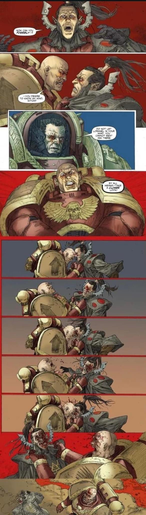One of the rawest moments in Warhammer 40k - 9GAG
