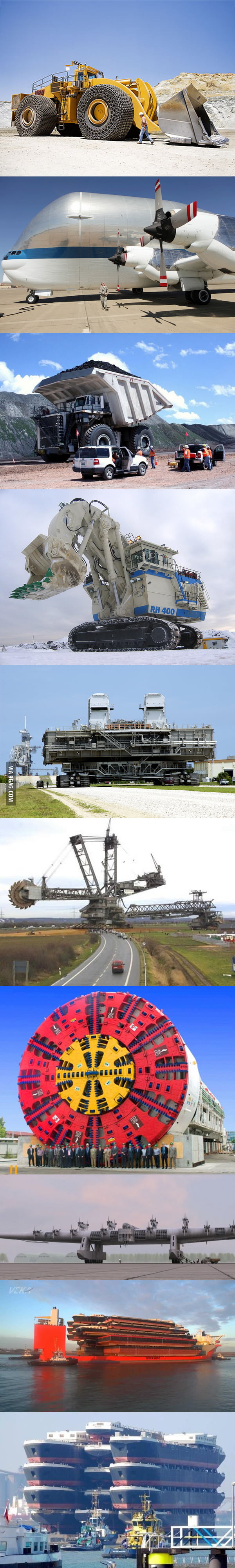 Seriously big machines. - 9GAG