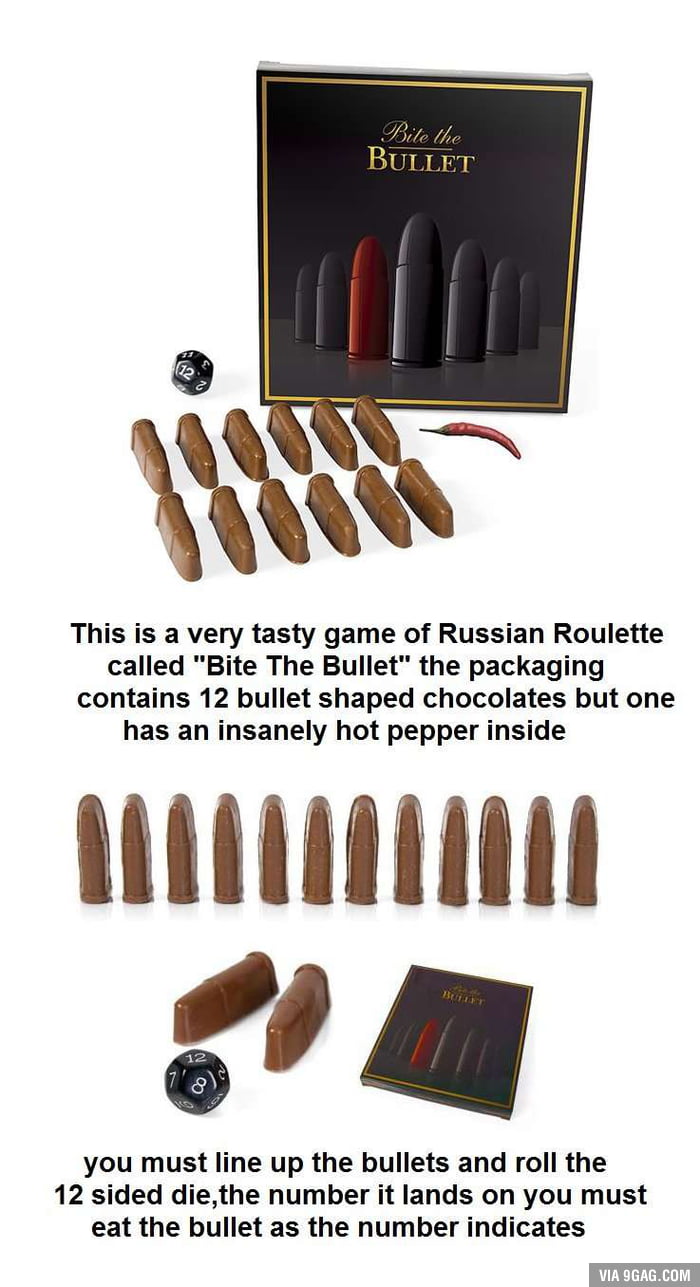 Chocolate Roulette. - 9GAG