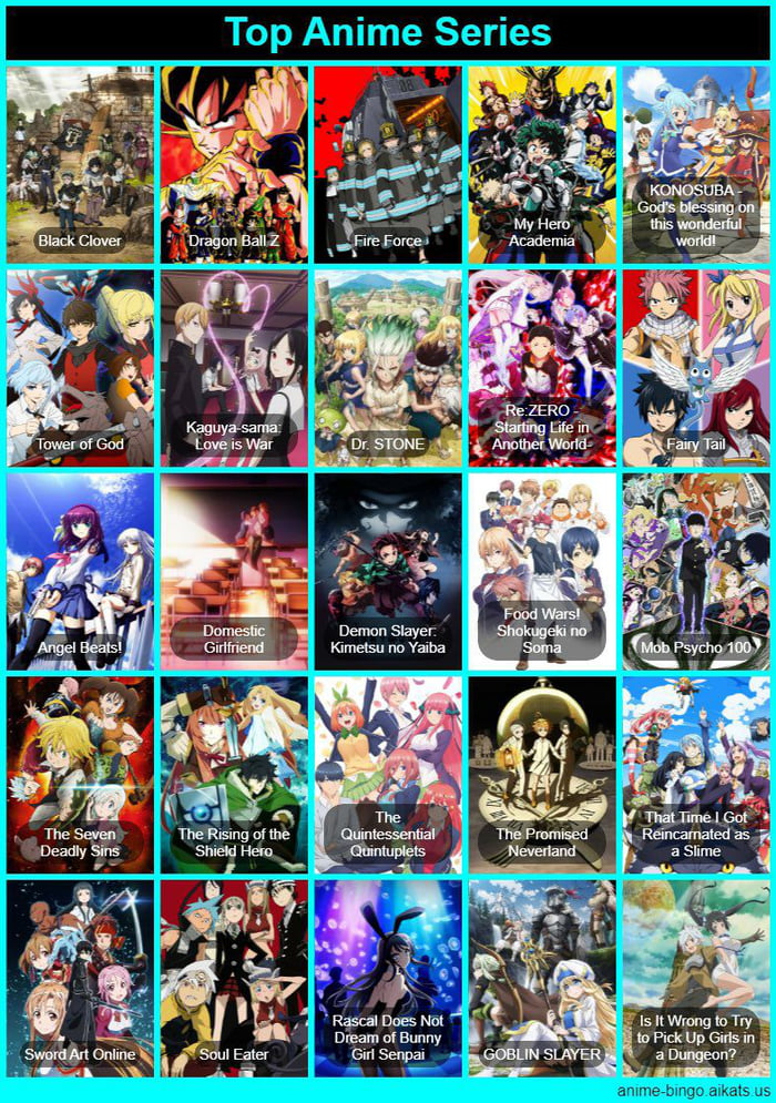 Anime list - 9GAG