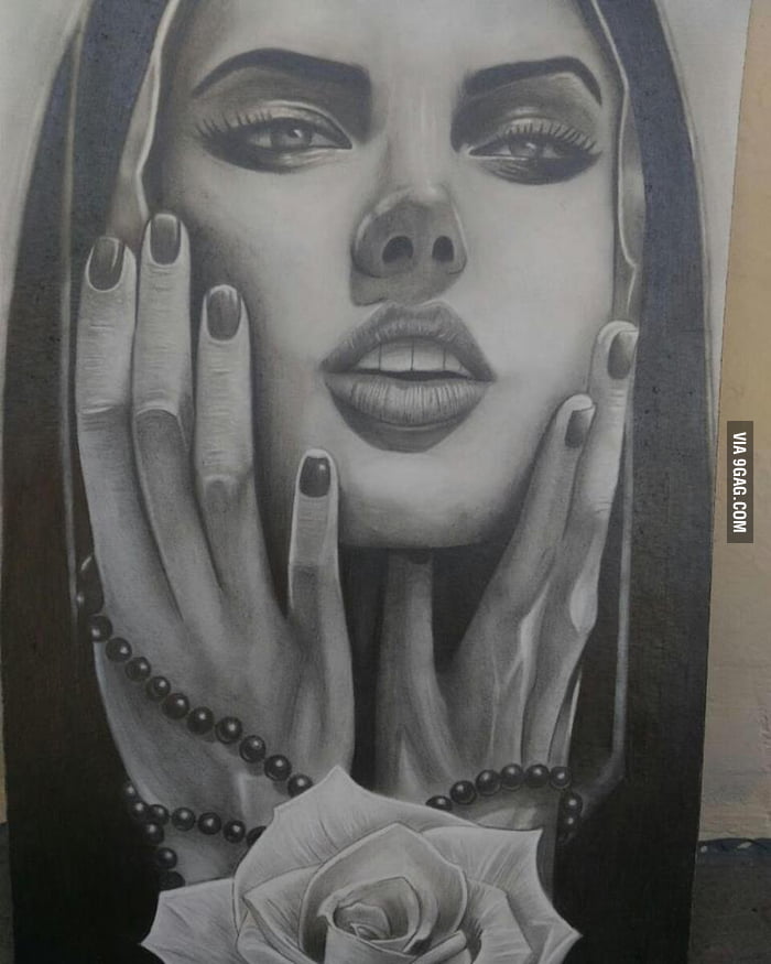 Here is my naughty nun drawing! - 9GAG