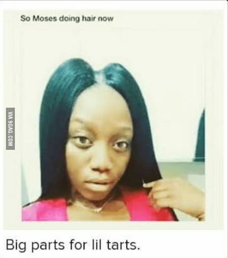 Hair Part Memes You Do One Half Of Assignment And I'll Do The Other