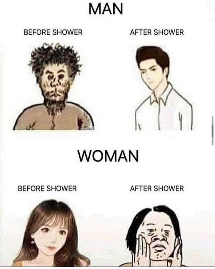 When a shower changes everything...almost - 9GAG