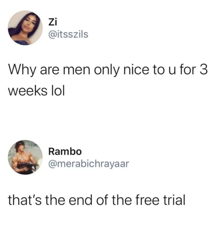Relationship free trial expired - 9GAG
