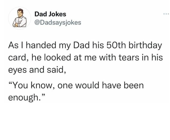 Dad Joke - 9GAG