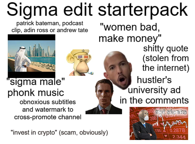 Sigma edit starter pack - 9GAG
