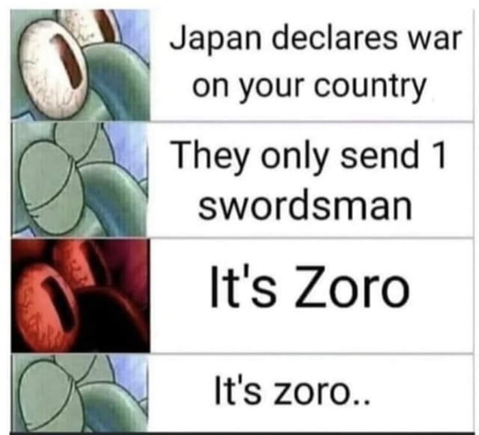 Zoro one pice - 9GAG