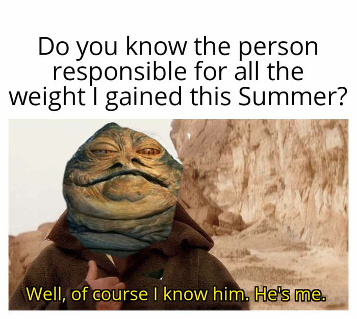 Fat Jedi cannot use the force - 9GAG