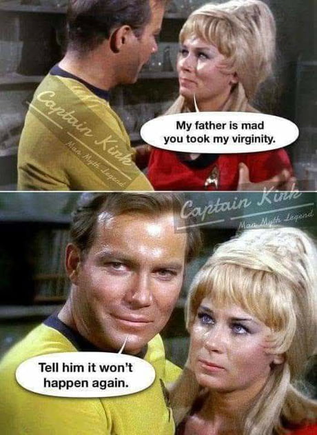 Funny Captain Kirk Memes Sarcastic Kirk Meme, GIF Share With Memix