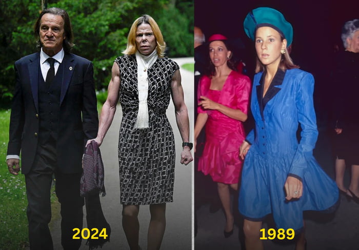 This is Princess Kalina of Bulgaria on the left. Her transformation ...