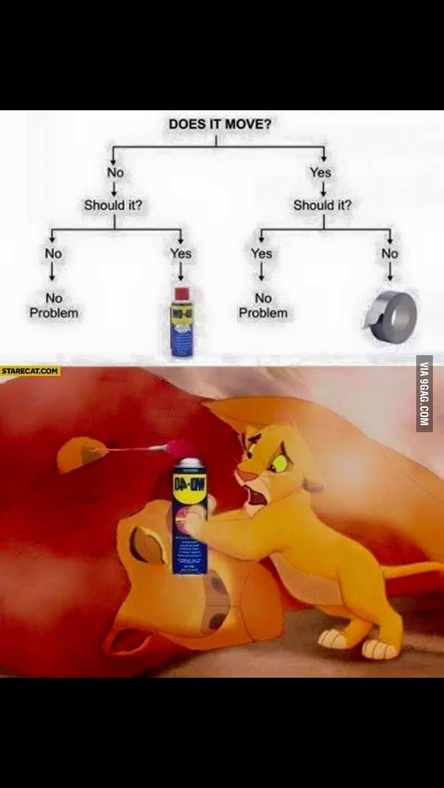 What if Simba had the engineering flowchart.. - 9GAG