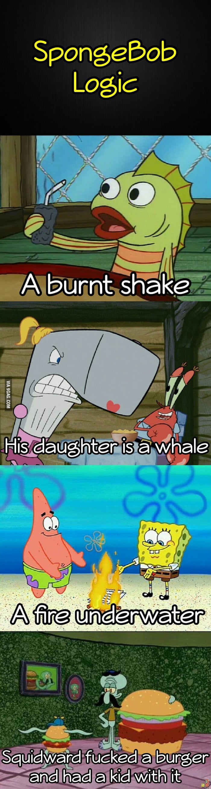 SpongeBob logic - 9GAG