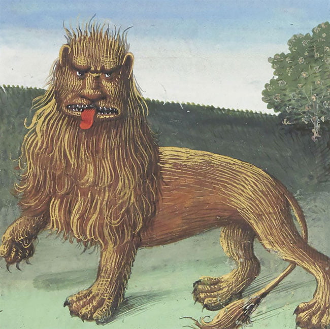 Medieval Artists Were Really Bad At Drawing Lions - 9GAG