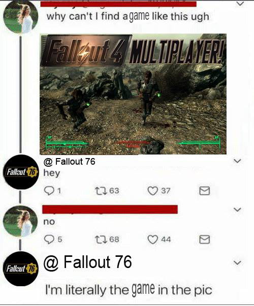 Fallout fans be like - 9GAG