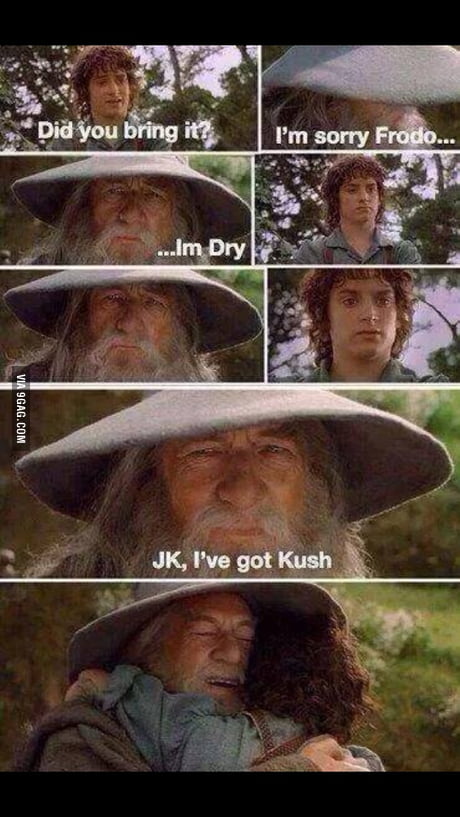 Gandalf Weed Memes Lord Of The Rings Birthday Card | Gandalf Bubbles