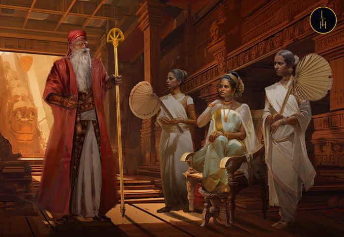 The Red Wizard Travels to the Land of Tarangar | An Eastern Middle ...