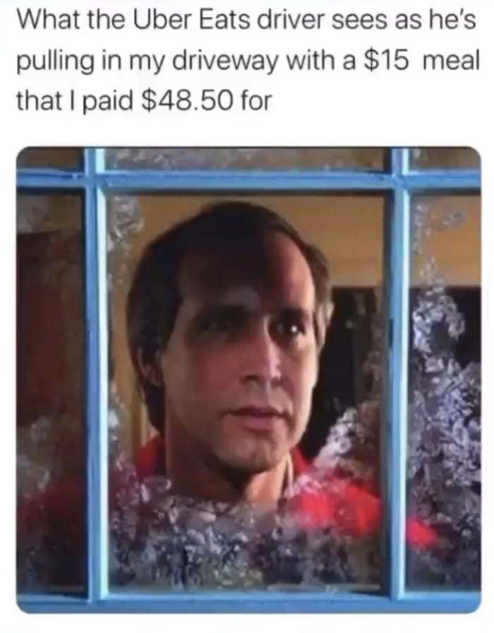 Uber Eats in nutshell - 9GAG