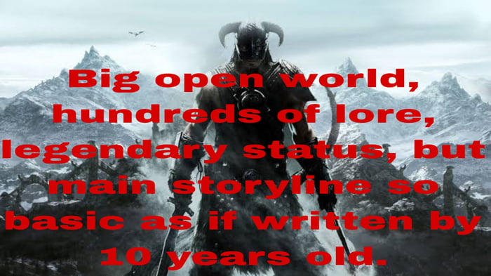 Skyrim main quest - 9GAG