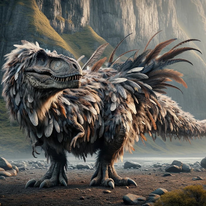 How T-Rex really looked like, just a big chicken. - 9GAG