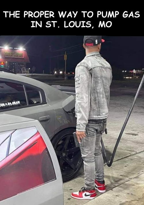 Just getting gas - 9GAG