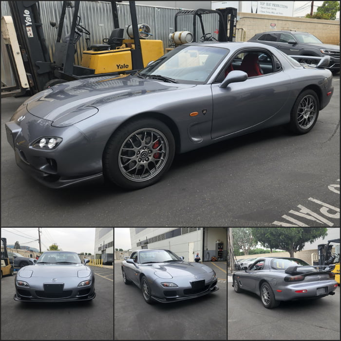 A 1 of 1 2002 Mazda Rx7 Spirit R left hand drive - 9GAG