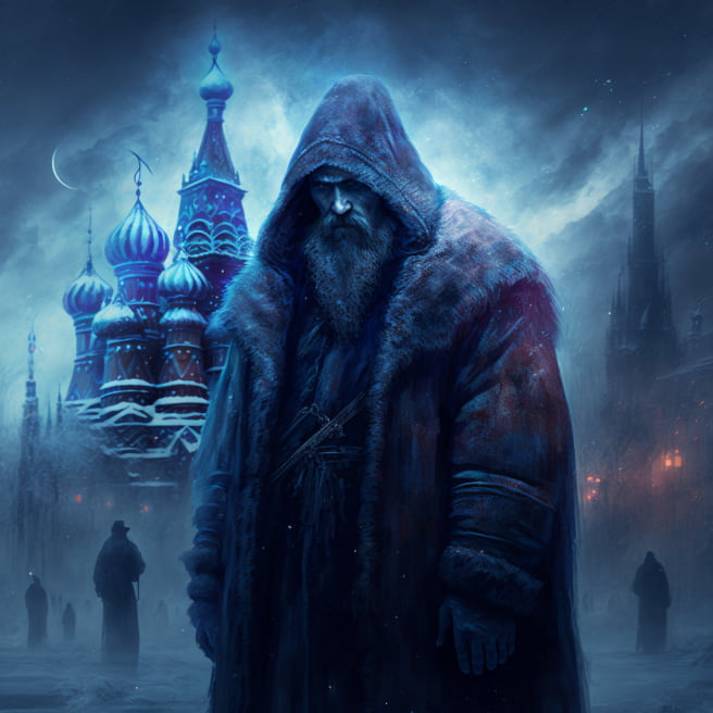 General Frost with his notorious tour in russia instead of Europe - 9GAG