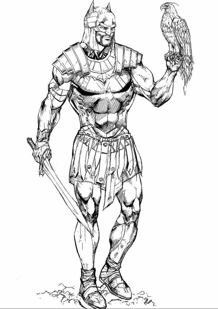 Artwork: ancient rome batman - 9GAG