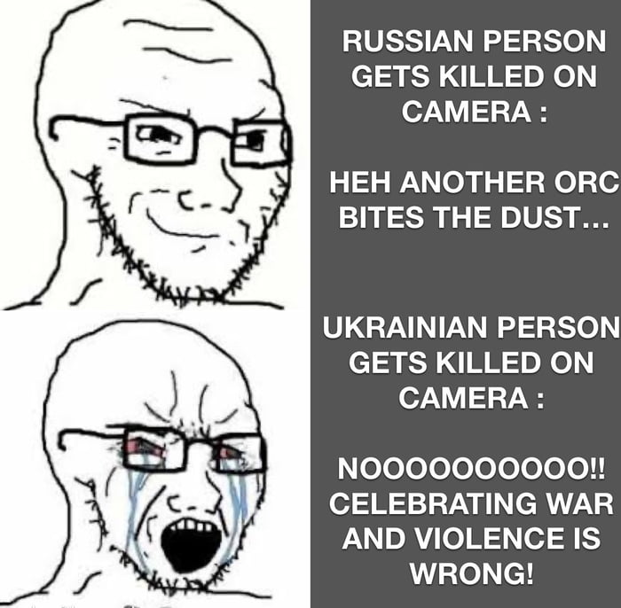 Russia bad. Ukraine good. - 9GAG