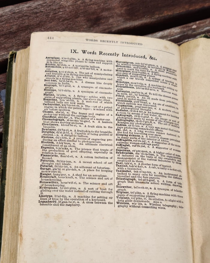 Recently Introduced Words From An English Dictionary Published In 1900 9GAG recently-introduced-words-from-an-english-dictionary-published-in-1900-9gag