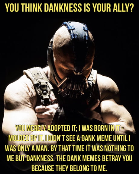 Dank Bane Memes