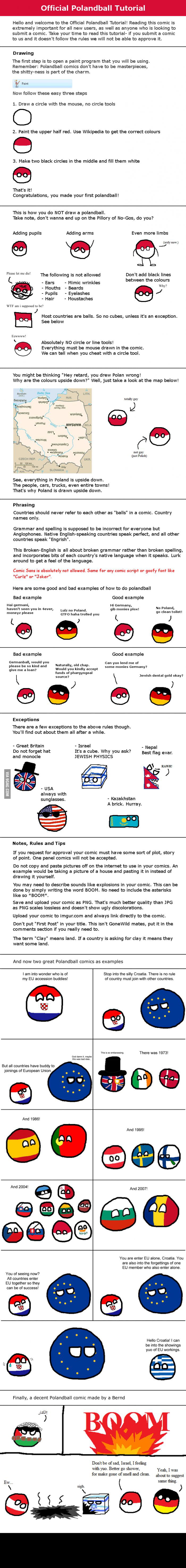 How To Make A Proper Polandball Comic 9GAG