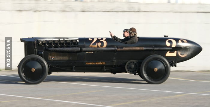 Meet the Brutus, a 47 Litre V12 airplane engined monster. - 9GAG