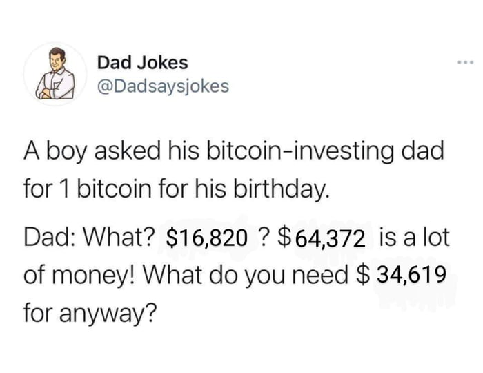 Don't fear volatility. Trade it & stack sats. - 9GAG