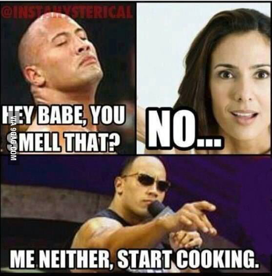 Do you smell what rock is cooking ? - 9GAG