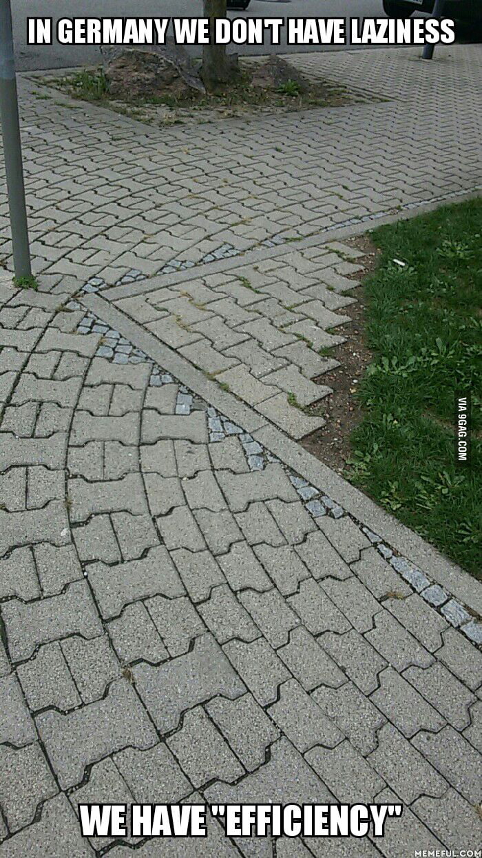 The key to German efficiency - 9GAG