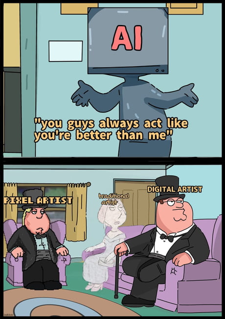 Best Funny ai art Memes - 9GAG