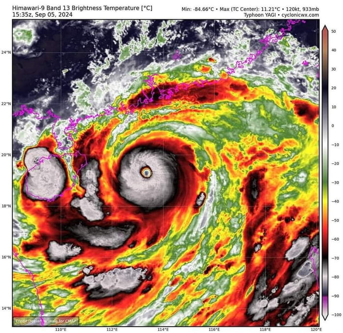 Scary Typhoon Yagi is coming. Tourists in Northern side of Vietnam be ...