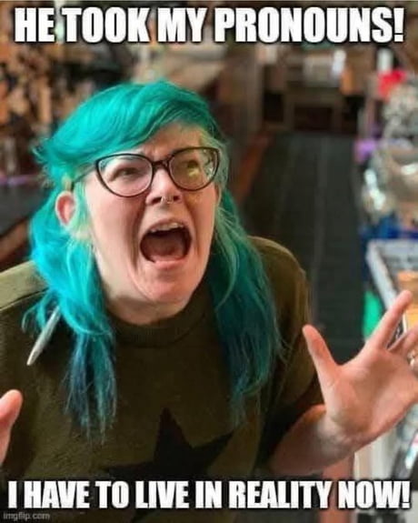 Gender Pronouns Memes I Have No Pronouns (do Not Refer To Me) Funny