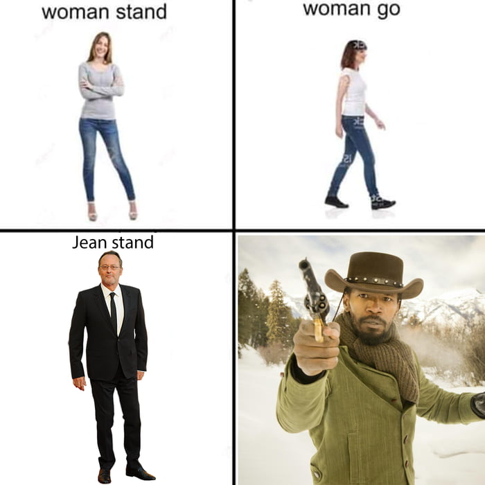 Woman stand, woman go - 9GAG