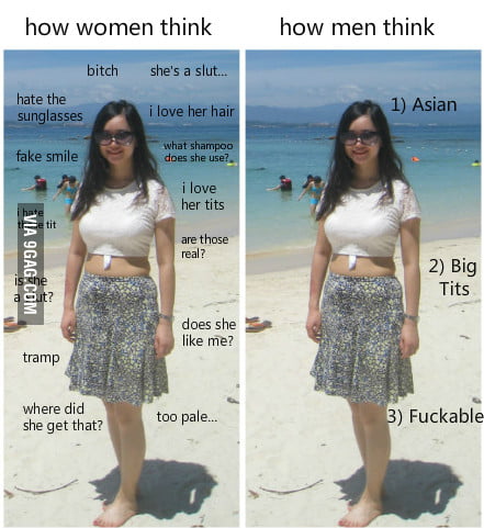 How women think vs how men think - 9GAG