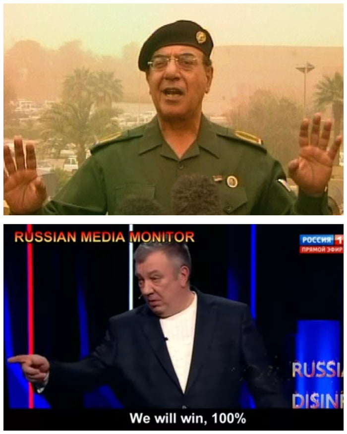 Comical Ali's vibes going on there - 9GAG