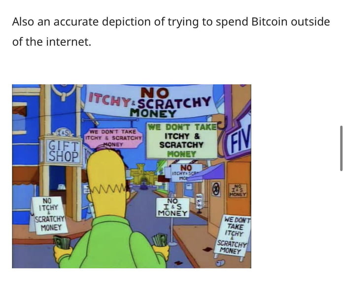 Trying to spend crypto IRL - 9GAG