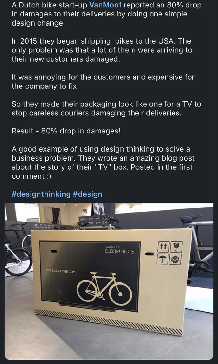 Clever bike box design! - 9GAG