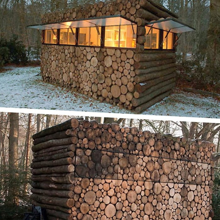 This log cabin - 9GAG